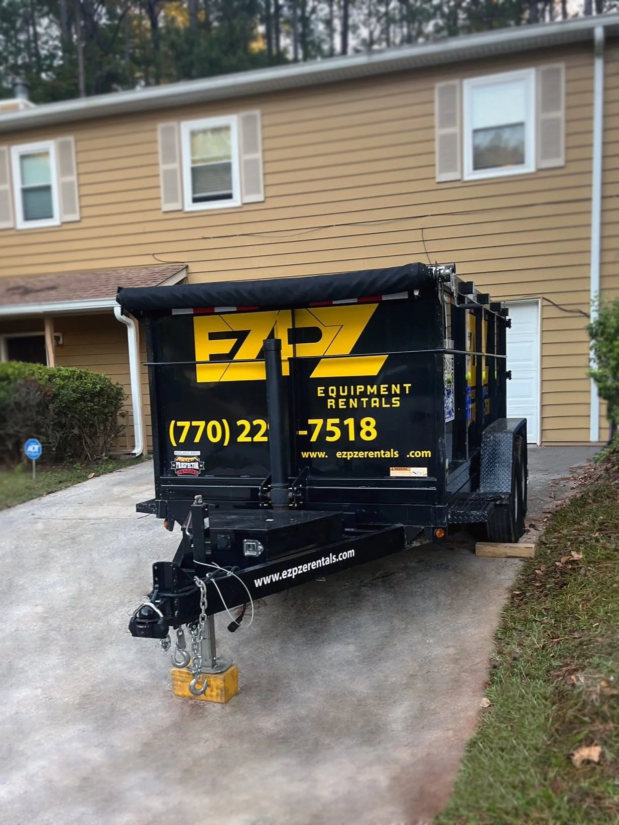 EzPz Equipment Rentals - Affordable Dumpster Trailer Rentals and Junk ...