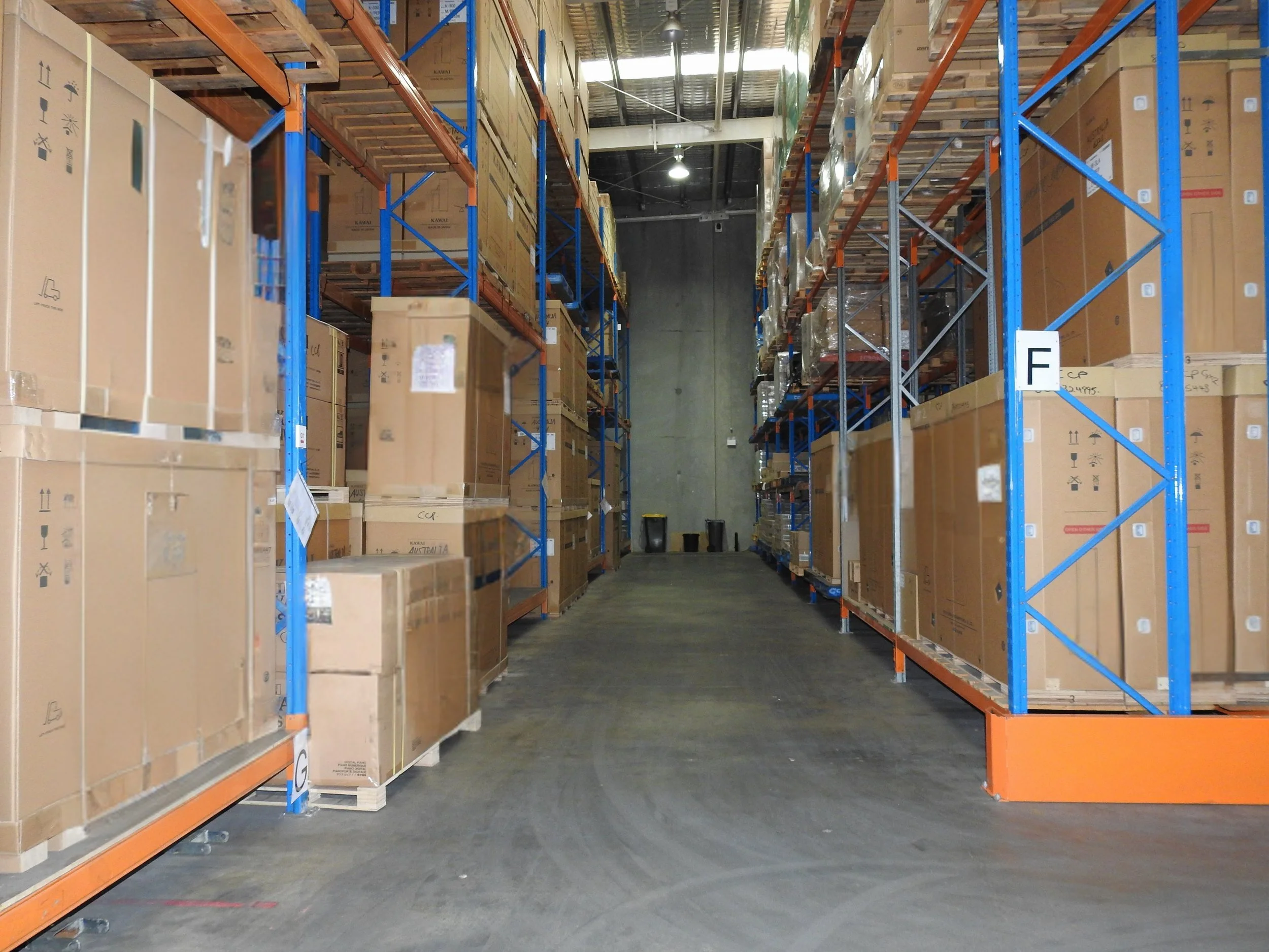 WAREHOUSE — AWS CUSTOMS & FREIGHT FORWARDING