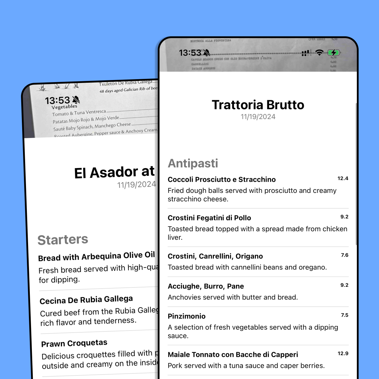 Menu Explain | Translate & Visualize Menus
