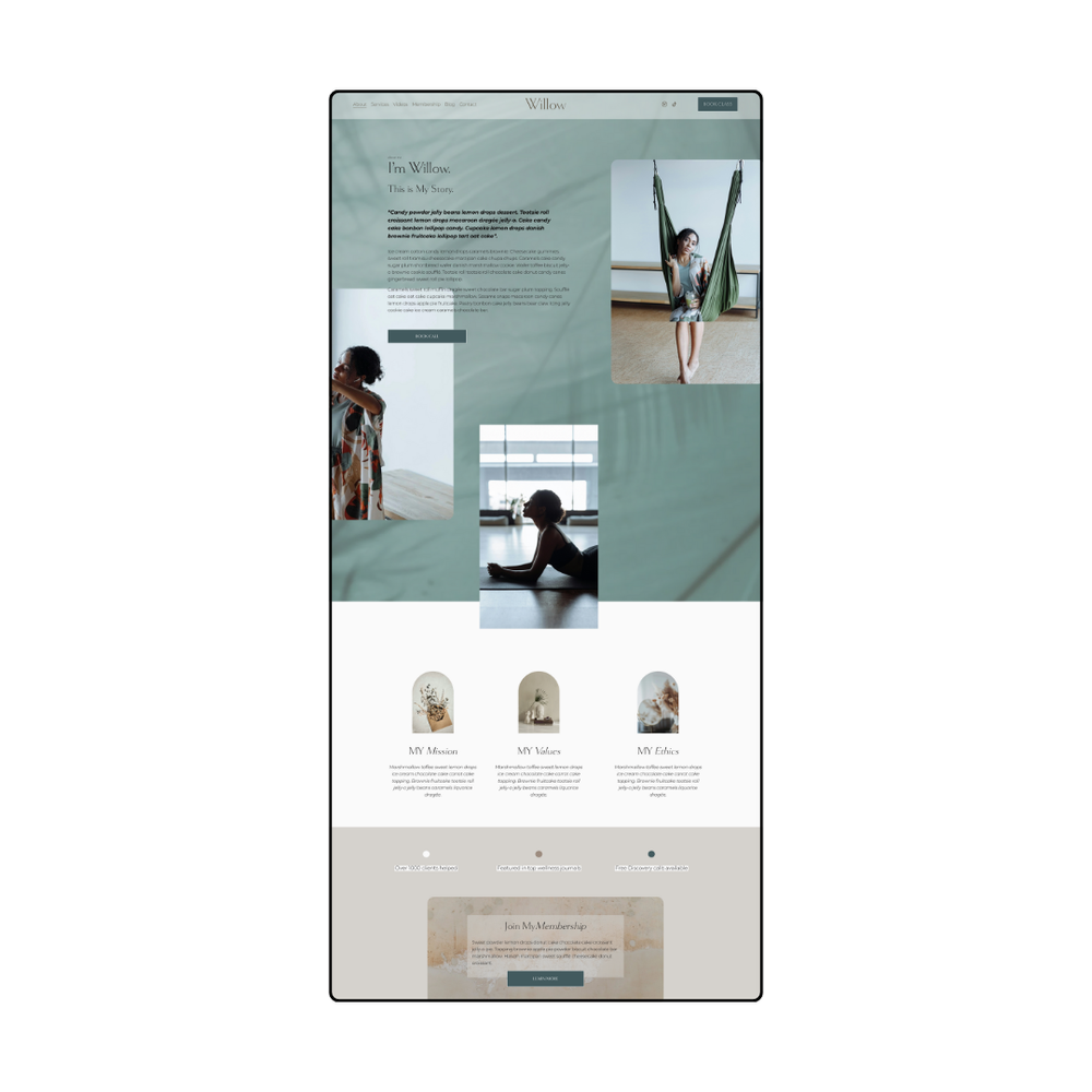 The Willow Template for Yoga Teachers & Body Workers — House of Poppy ...