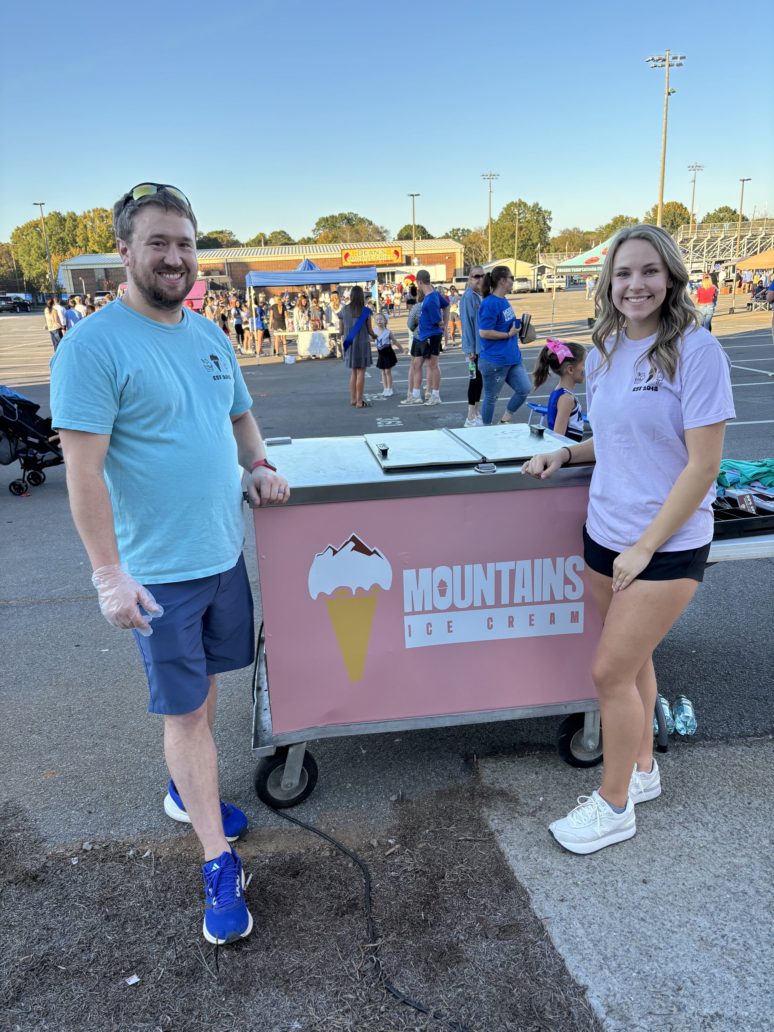Have Ice Cream Served At Your Event in Rome, Georgia — Mountains Ice Cream