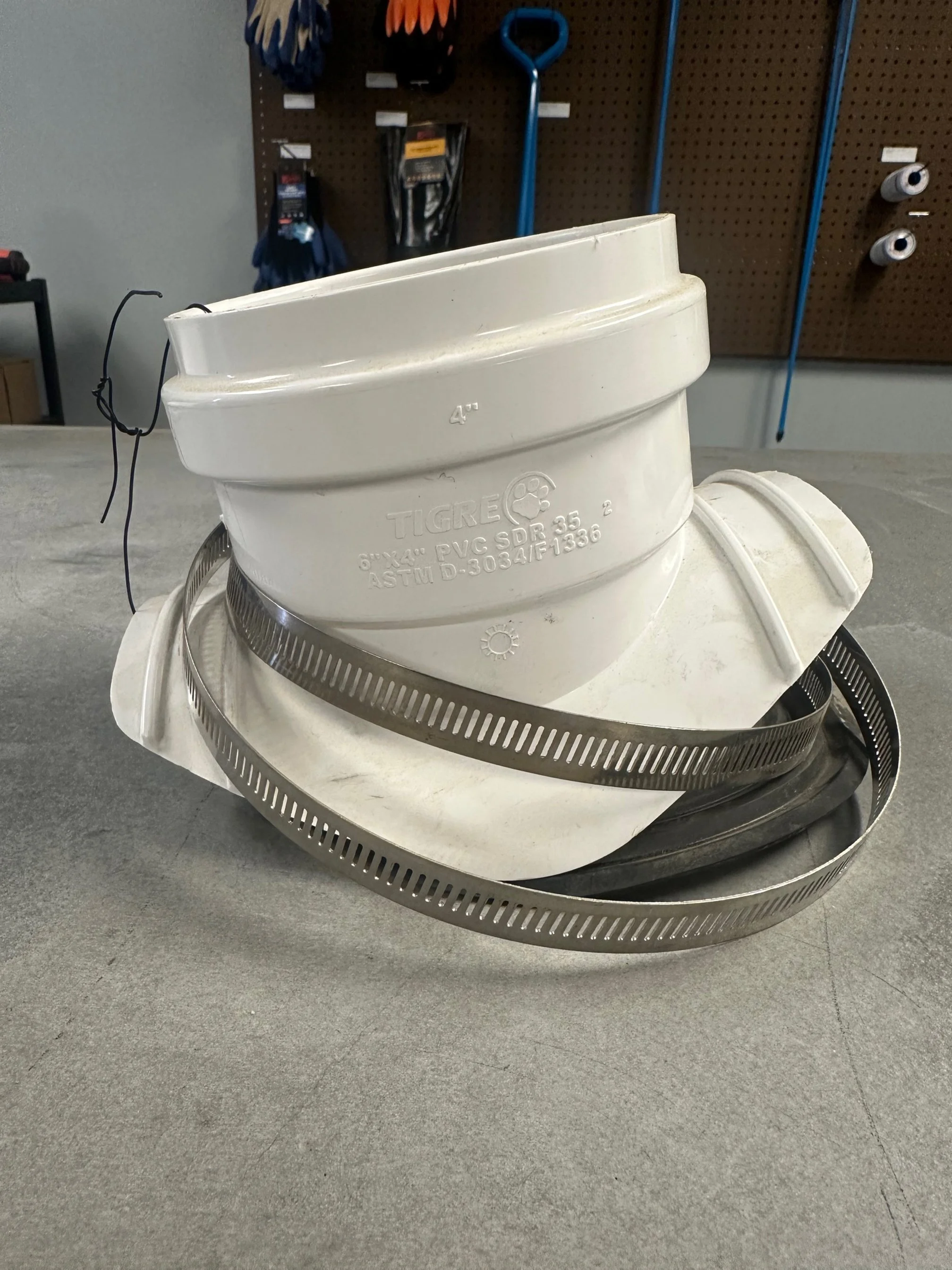 Saddle Tee Kit 6" x 4" - SDR 35 — Pro Septic Supply Co.