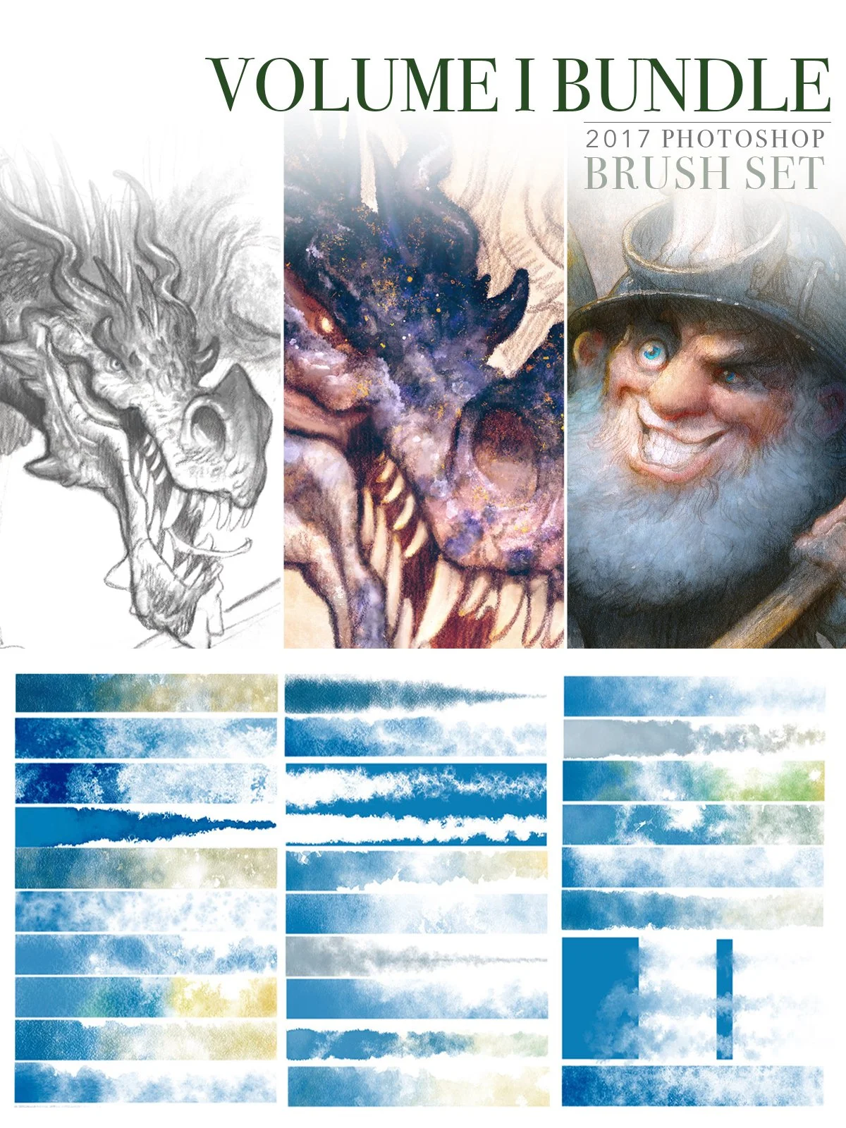 Justin Gerard's Monster of the Month Brush Set : Year Three : Oils ...