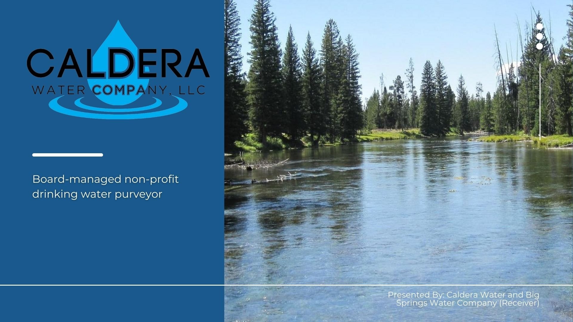 Updates — Caldera Water Company