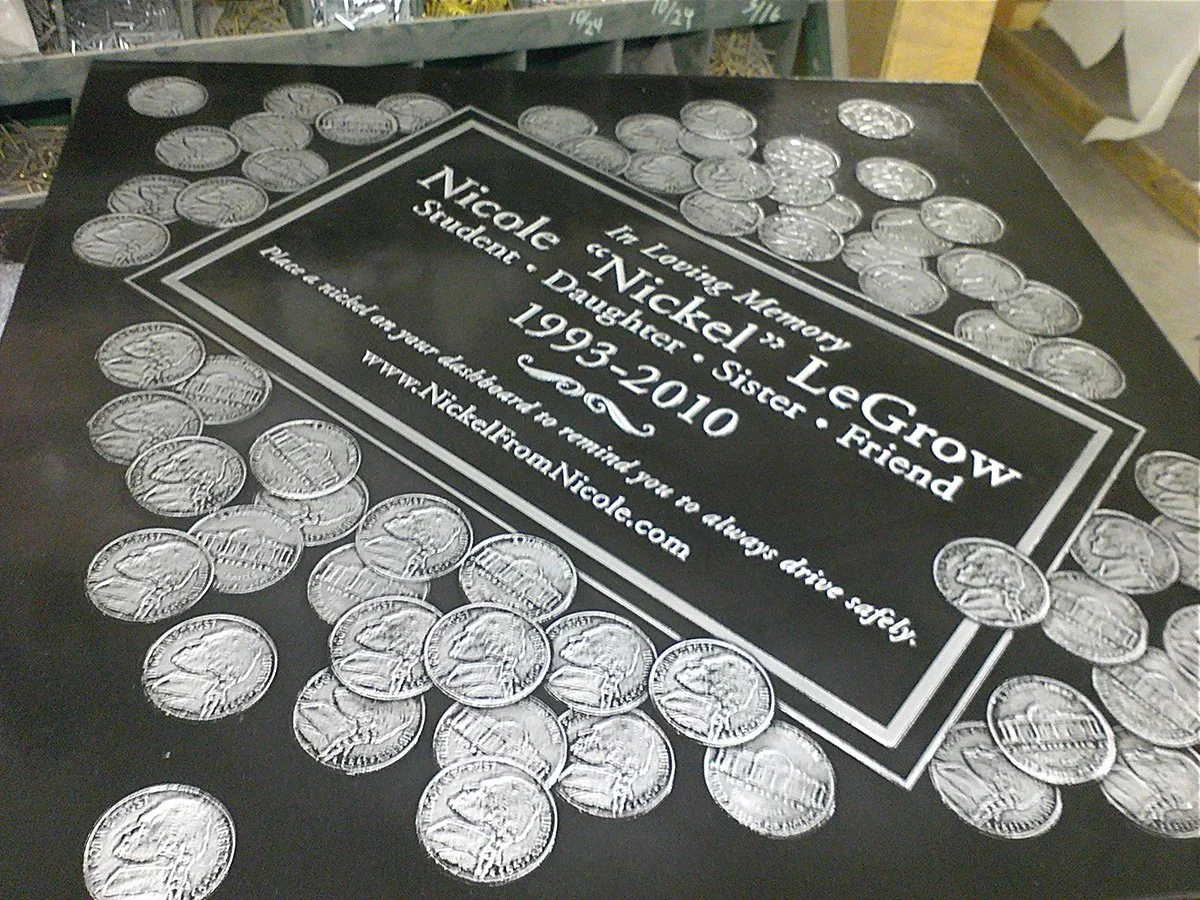 Memorial Plaques | Custom Metal Memorial Plaques — Metal Memorials