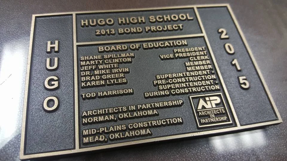 School Plaques – Metal Memorials — Metal Memorials