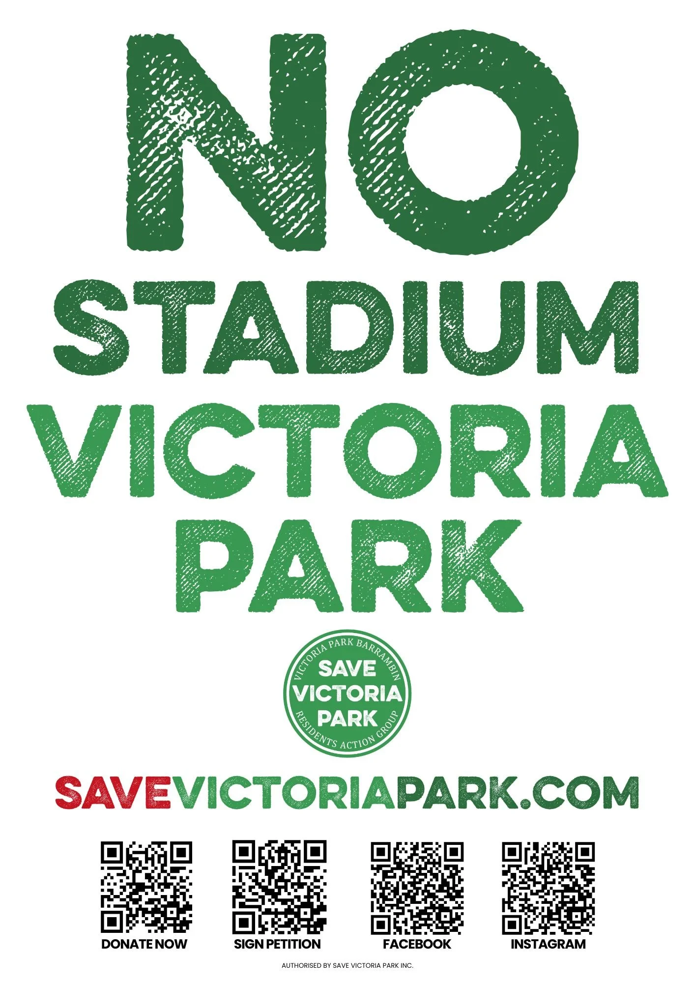 General 1 — Save Victoria Park