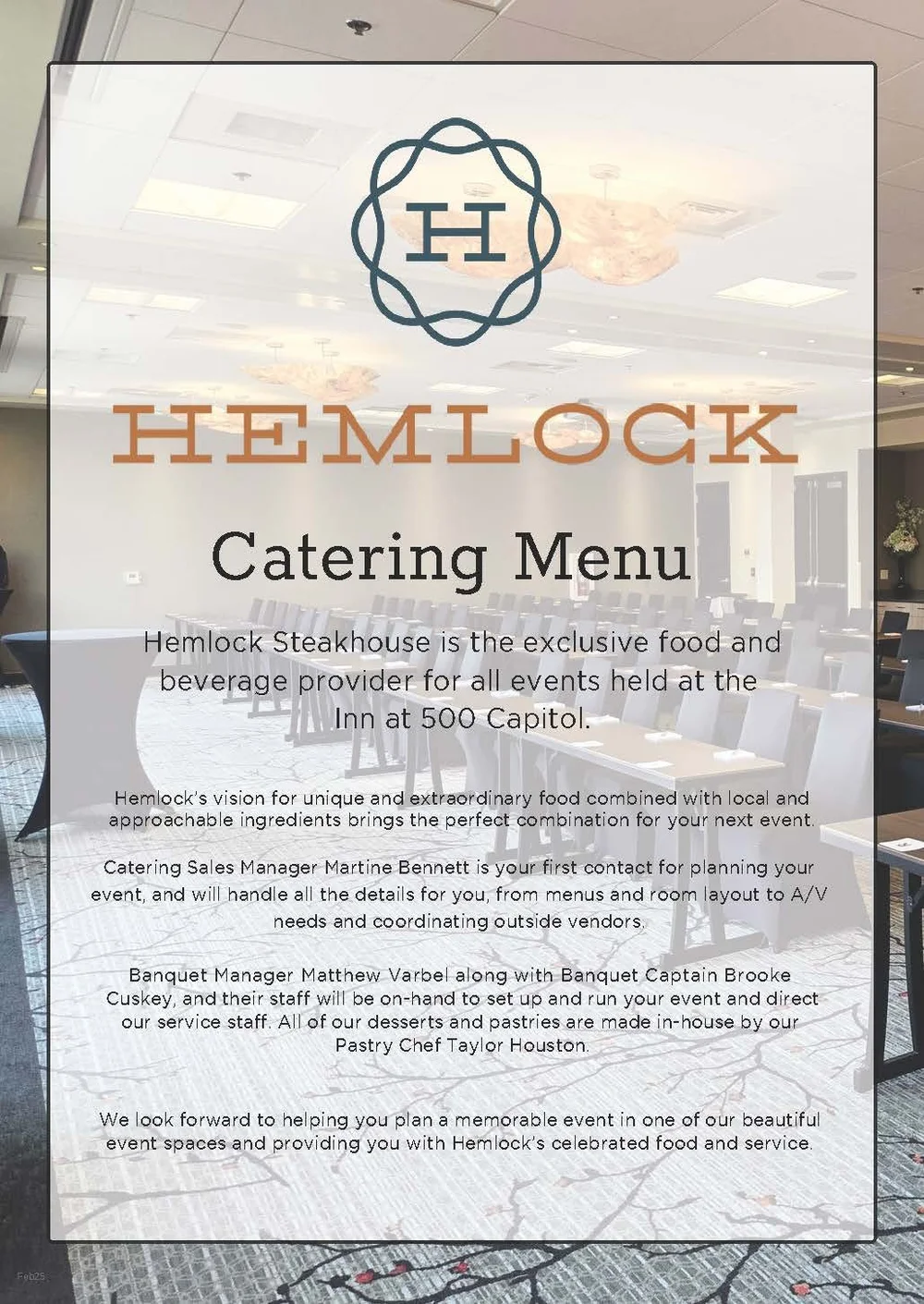 PAGE - Hemlock Landing Page