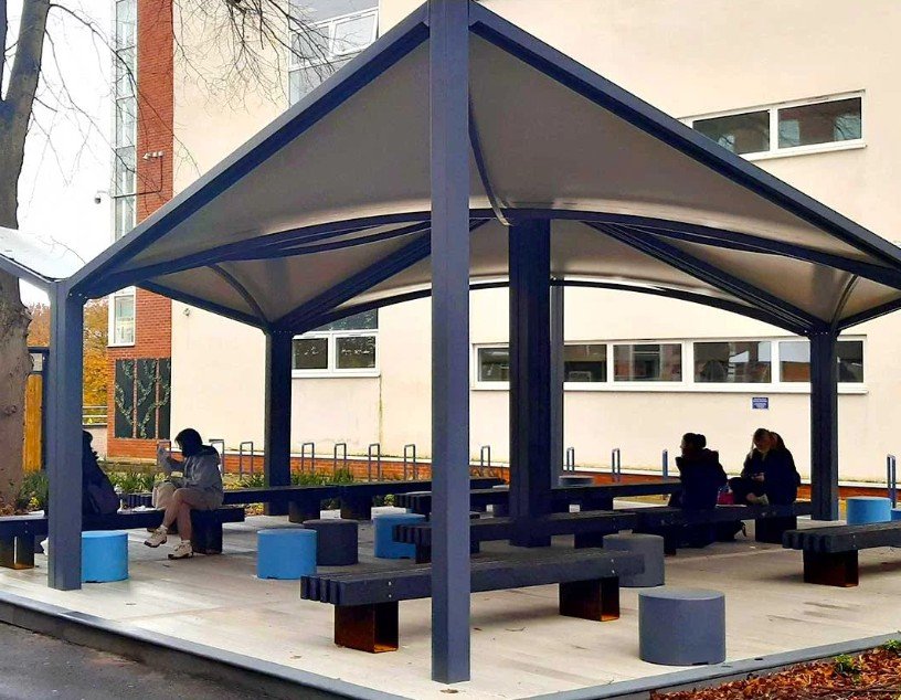 Velar School Canopy - Shade Zone Awnings & Retractable Canopy Retailers ...