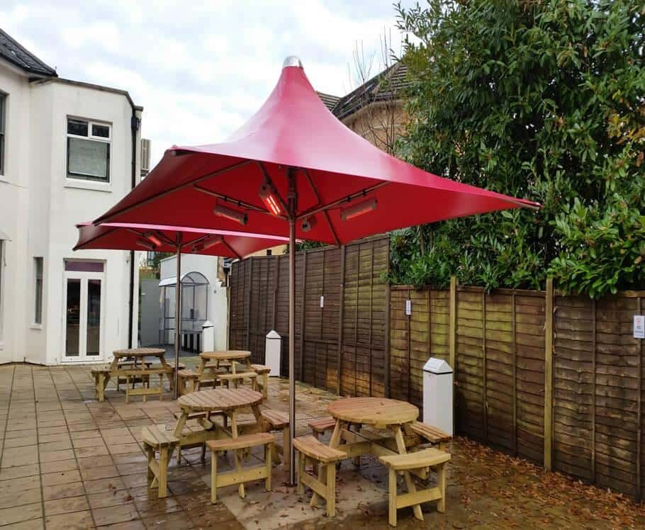 Tensile School Parasols - Shade Zone Awnings & Retractable Canopy ...
