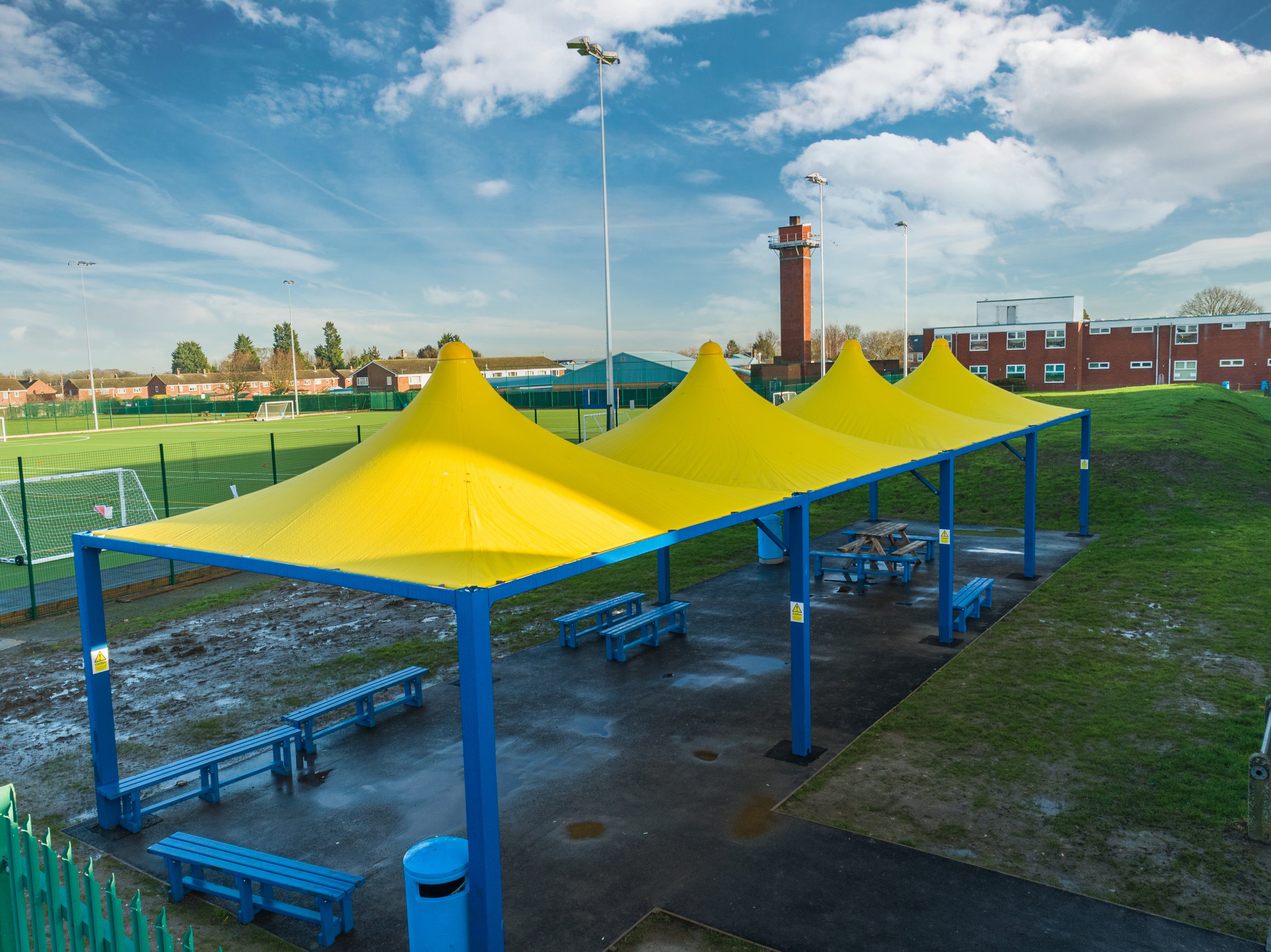 AirZone School Canopy - Shade Zone Awnings & Retractable Canopy ...