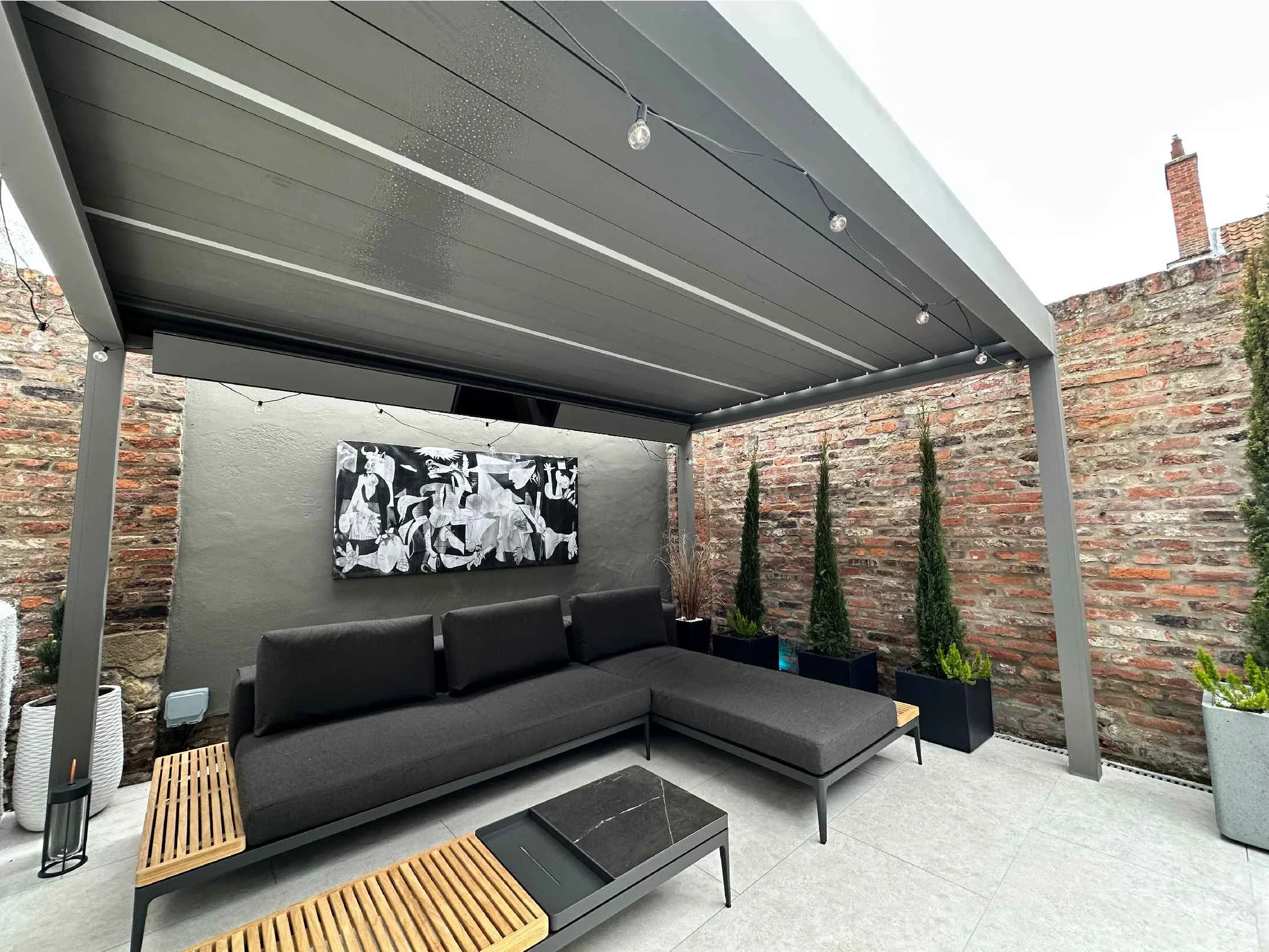 Renson Louvered Pergola Roof Canopy, High Quality Renson Louvered ...