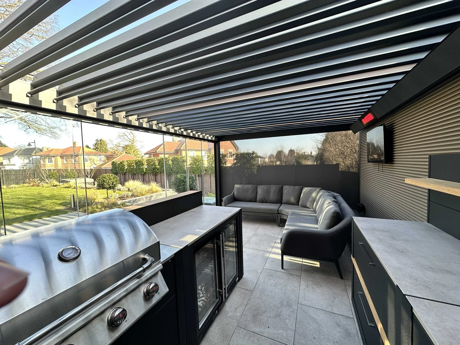Renson Louvered Pergola Roof Canopy, High Quality Renson Louvered ...