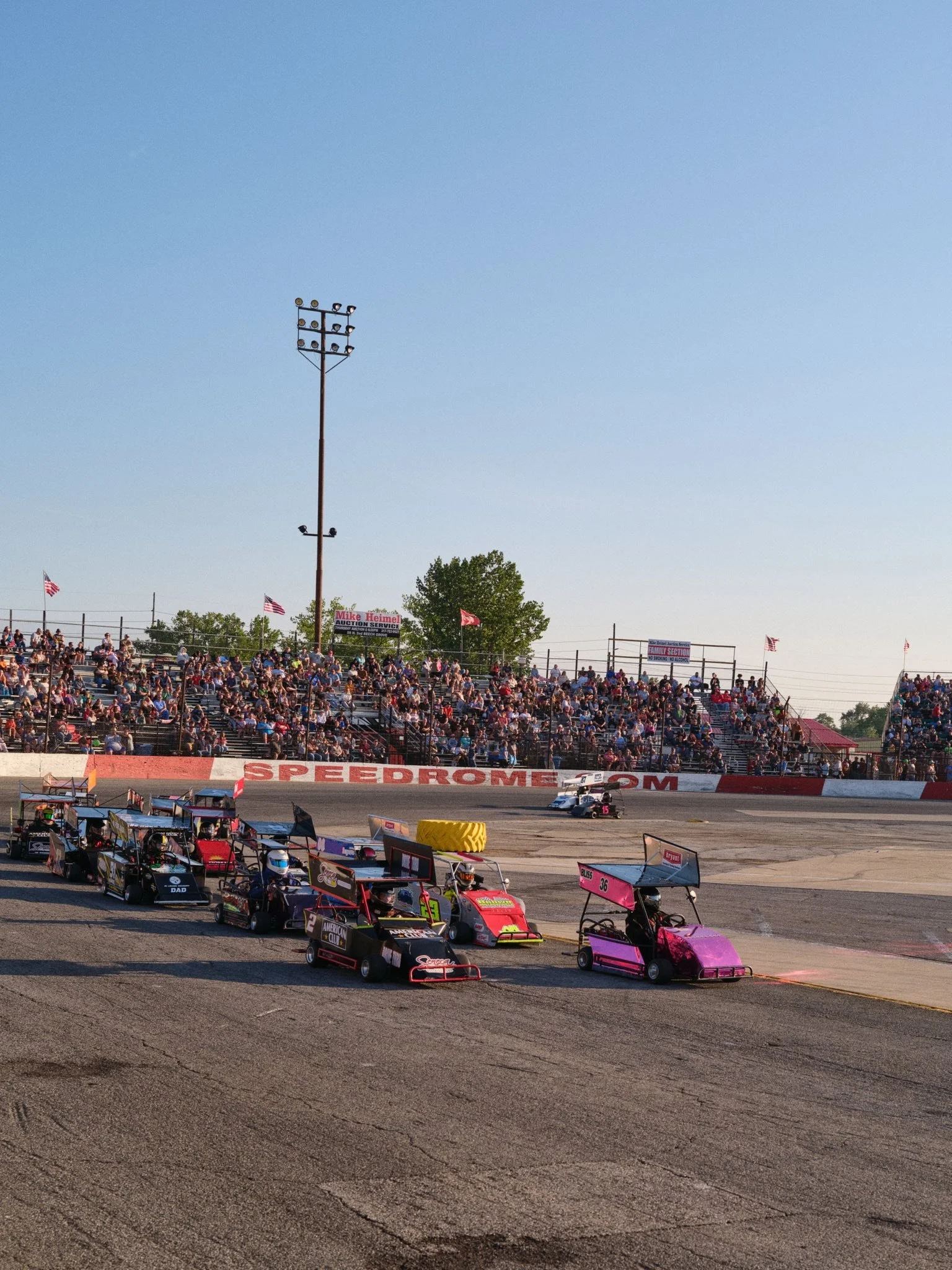 Racing and General Information — Indianapolis Speedrome