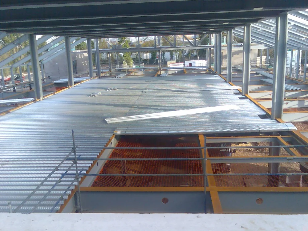 Metal Deck Installation — Superior Steel