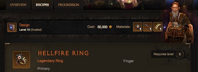 Diablo 3: How To Craft Hellfire Ring — The Comfy Wizard