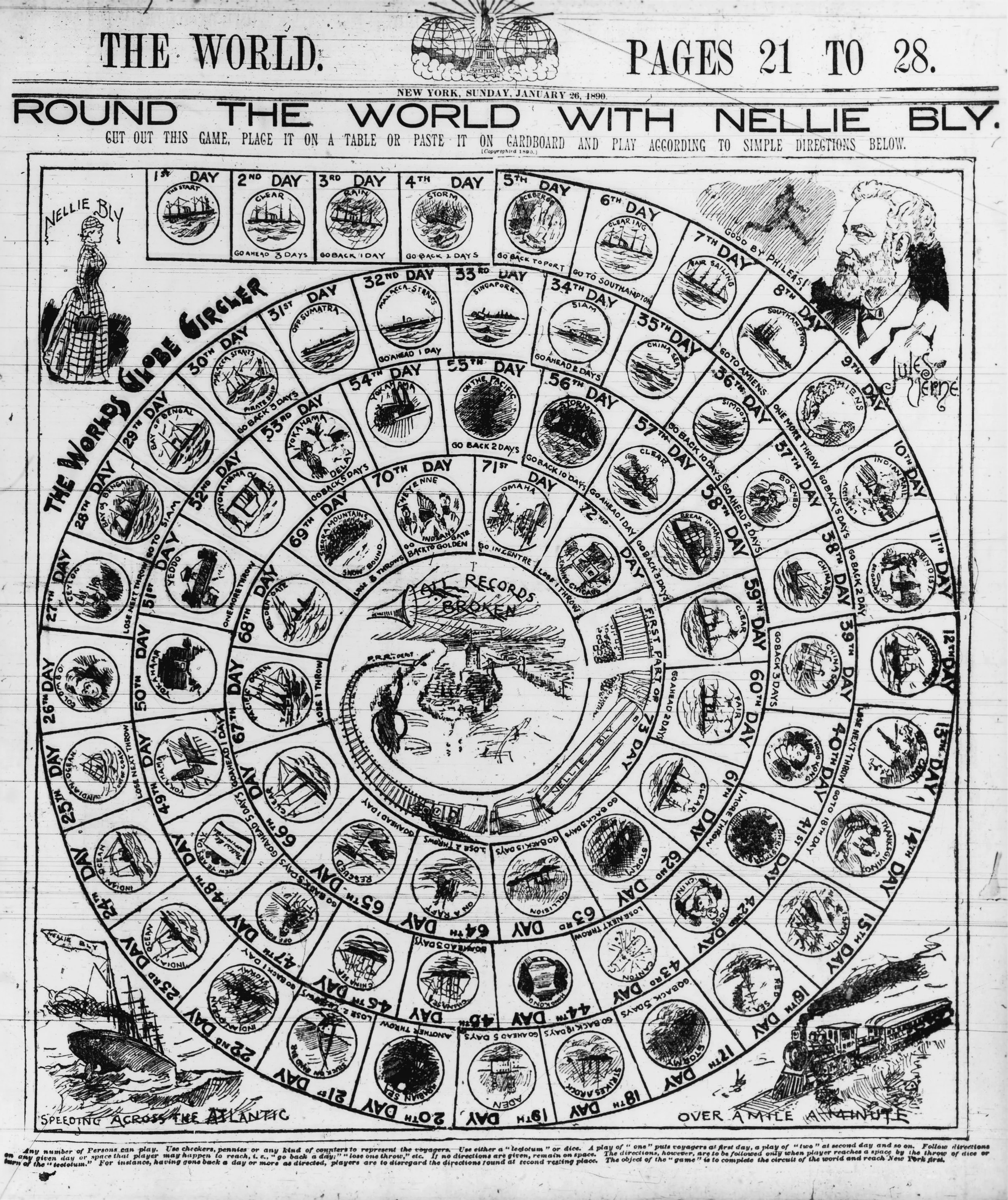 Eighty Days: Nellie Bly and Elizabeth Bisland’s History-Making Race ...