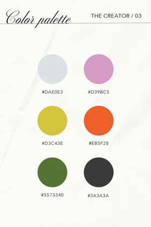 Color Palettes for the Creator Brand Archetype — Hey Sara Schultz