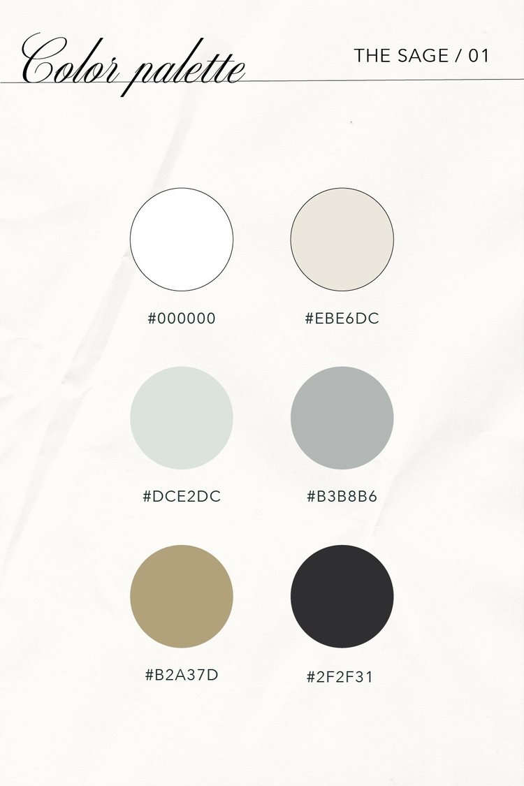 Color Palettes for the Sage Brand Archetype — Hey Sara Schultz
