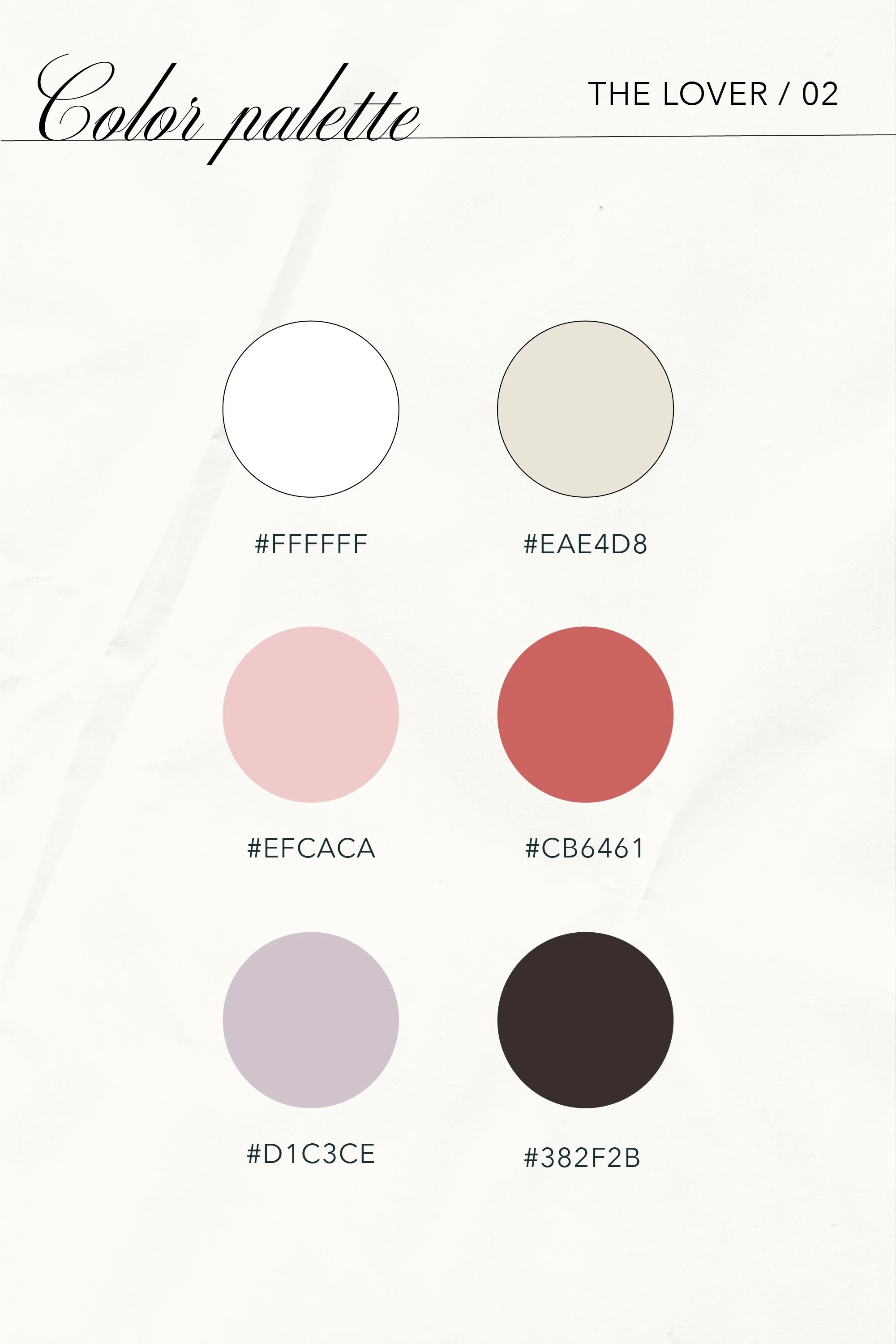 Color Palettes for the Lover Brand Archetype — Hey Sara Schultz