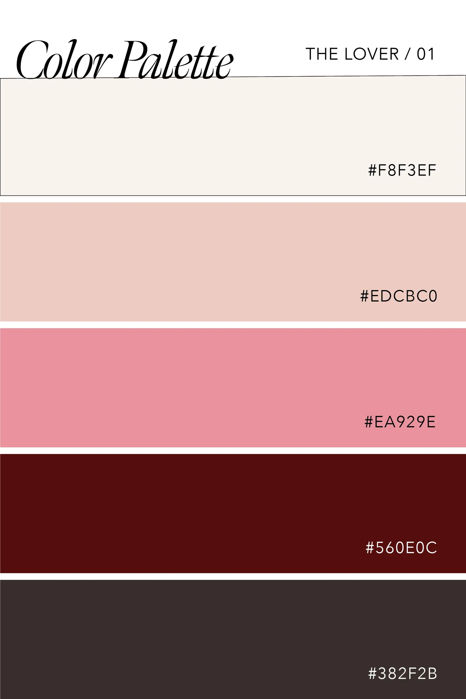 Color Palettes for the Lover Brand Archetype — Hey Sara Schultz