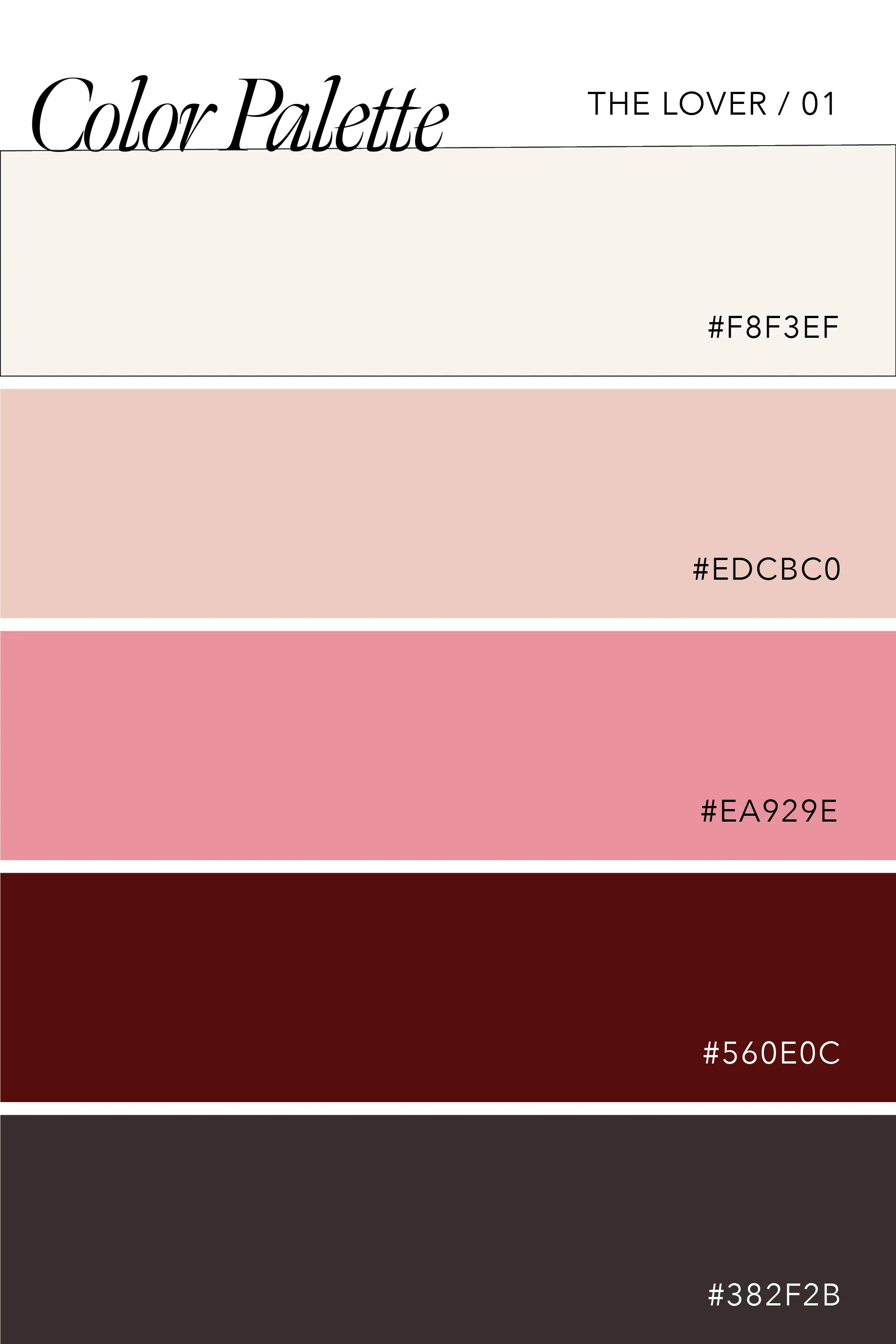Color Palettes for the Lover Brand Archetype — Hey Sara Schultz