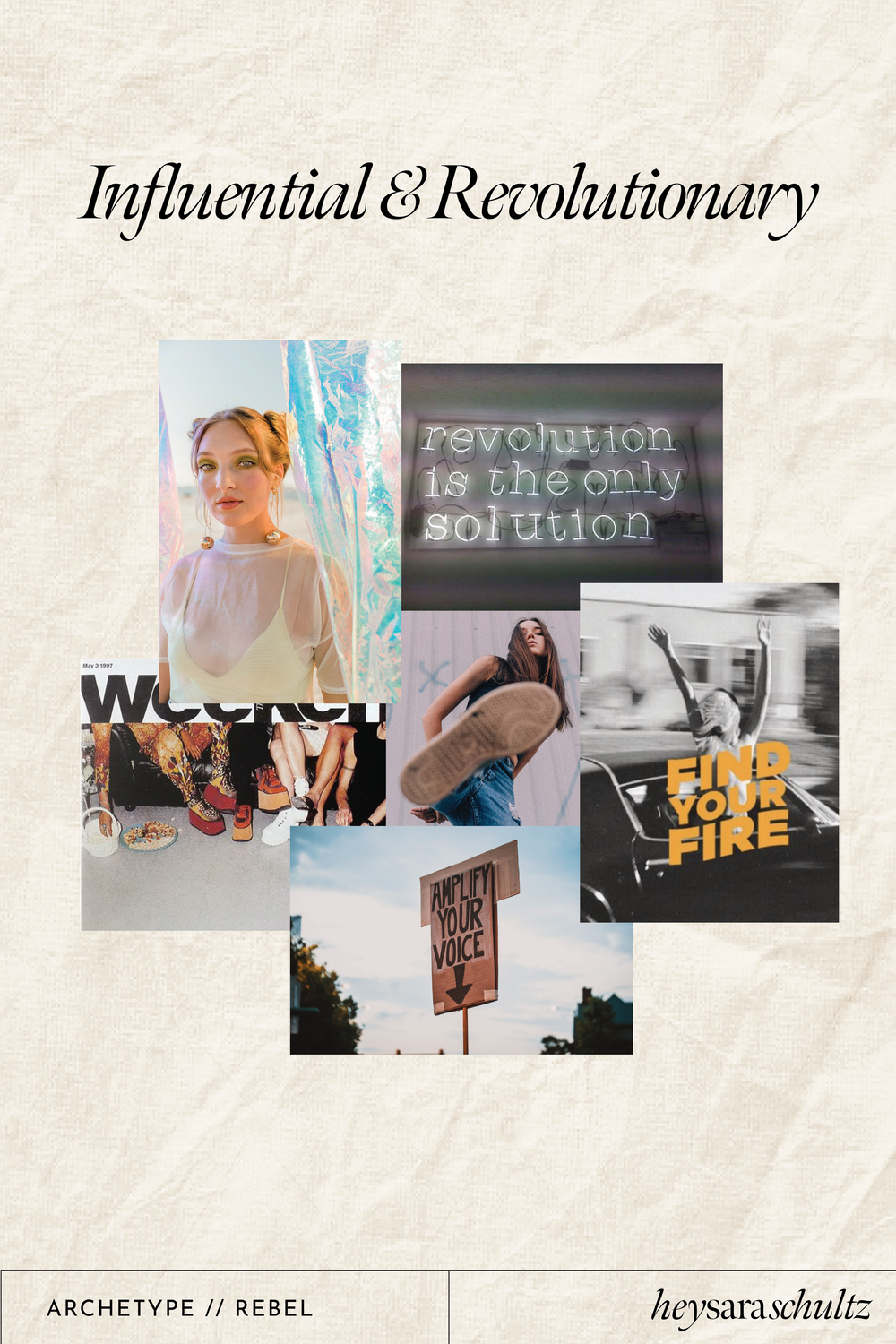 Rebel: Branding Inspiration — Hey Sara Schultz