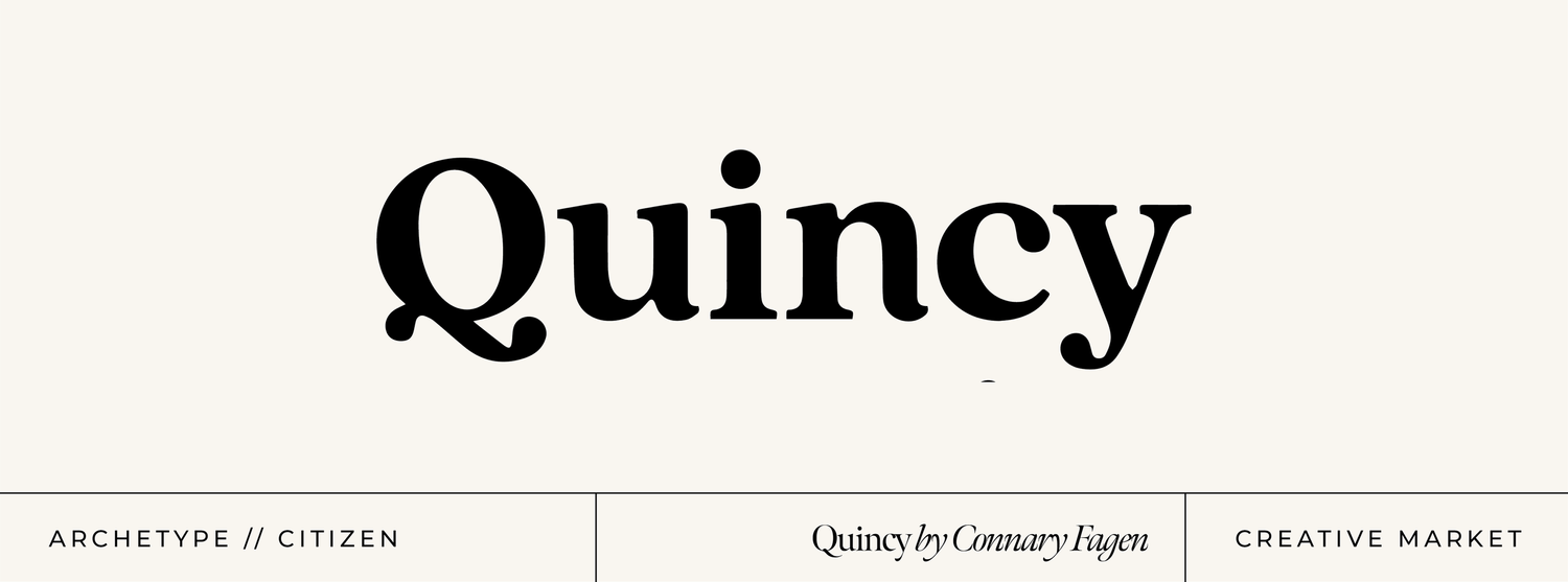 Citizen: Fonts — Hey Sara Schultz