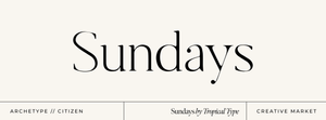 Citizen: Fonts — Hey Sara Schultz
