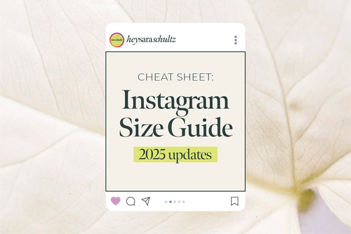 2025 Instagram Sizing Guide — Hey Sara Schultz