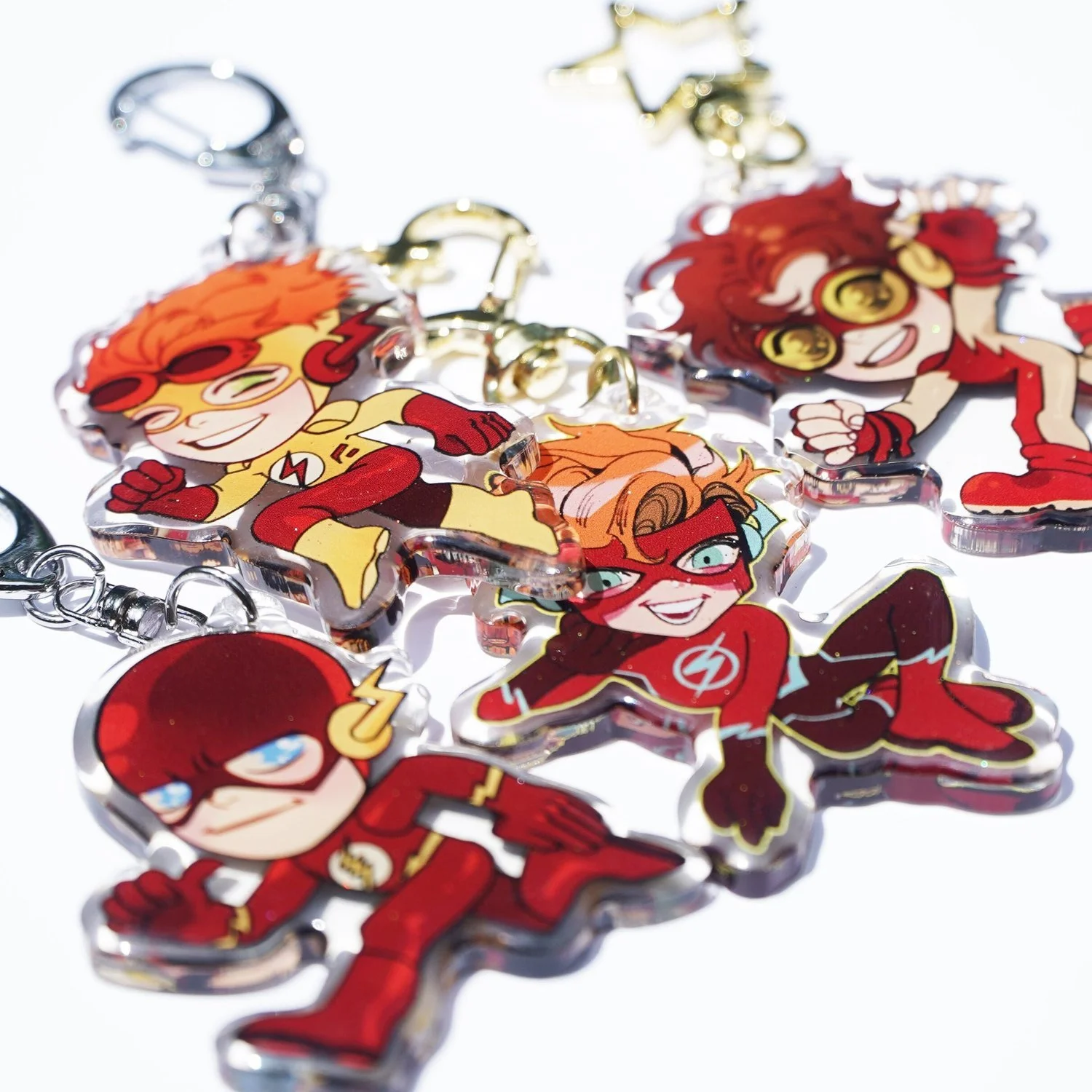 JJBA: FABRIC TAG KEYCHAINS — KOHI & ANDIE