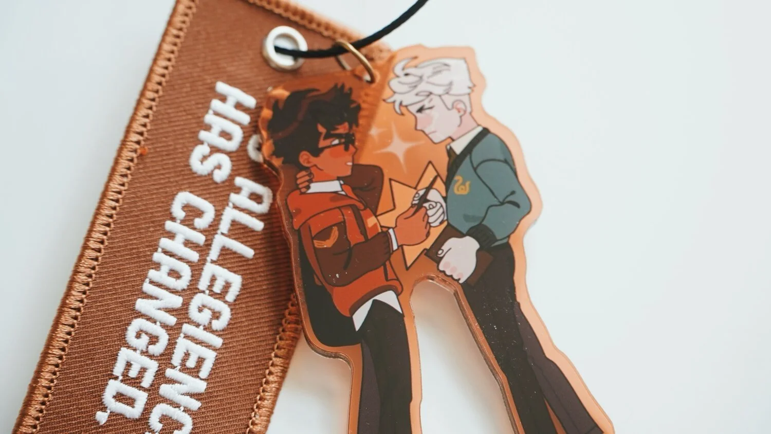 JJBA: FABRIC TAG KEYCHAINS — KOHI & ANDIE