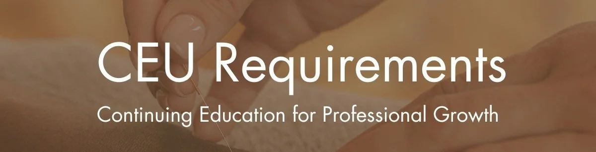 CEU Requirements — CMAAC NS