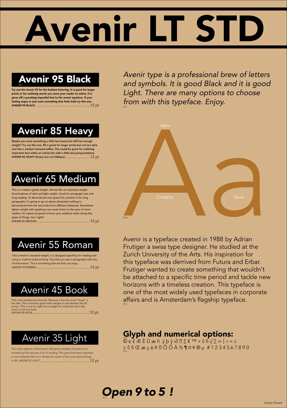 Xavier Girard's Portfolio