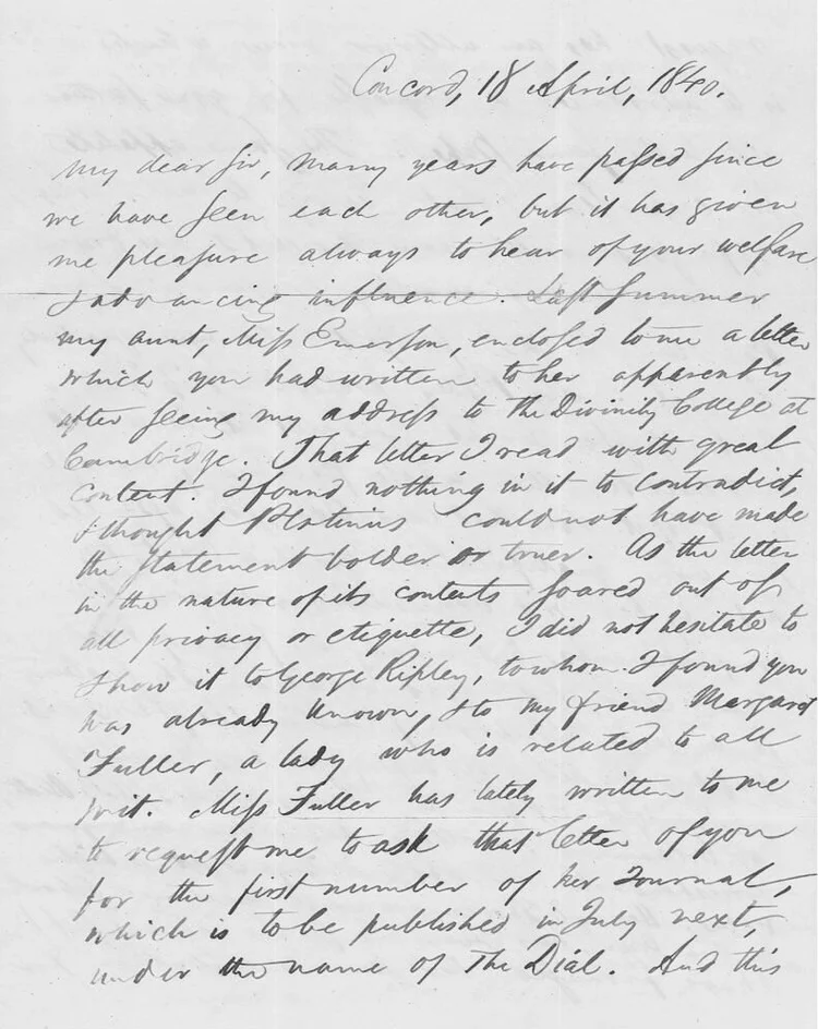 Emerson's Works — Ralph Waldo Emerson Memorial Association