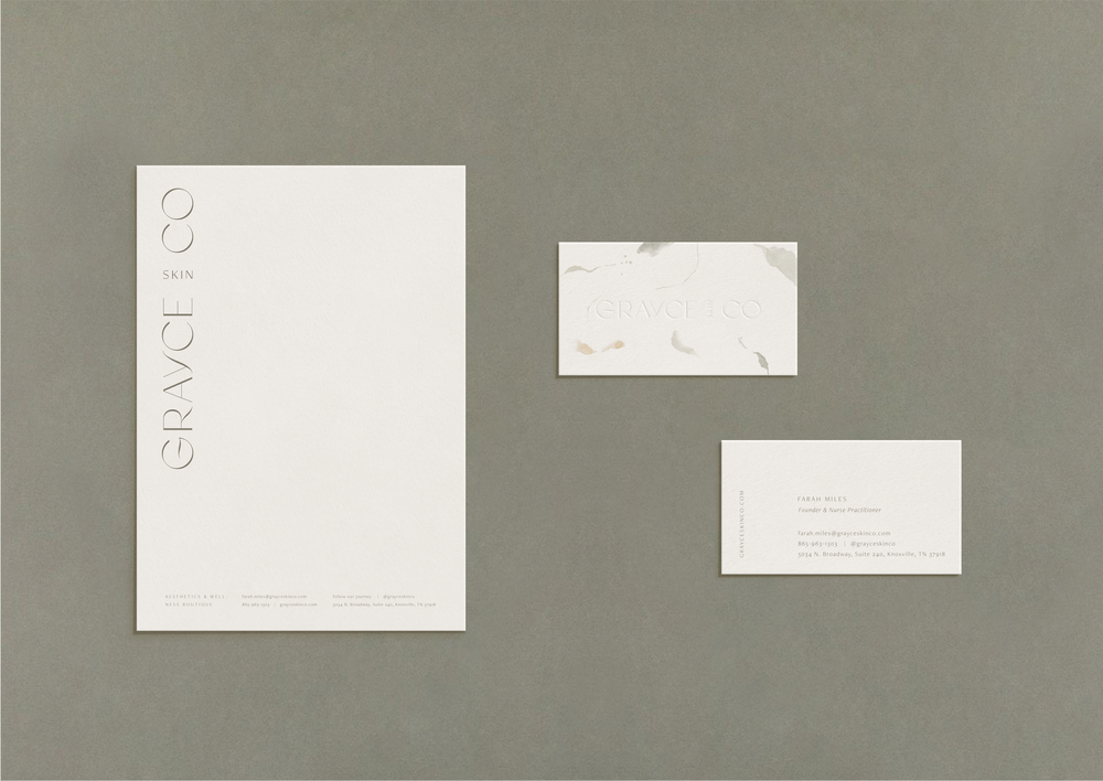 Grayce Skin Co Branding — Galerie Design Studio