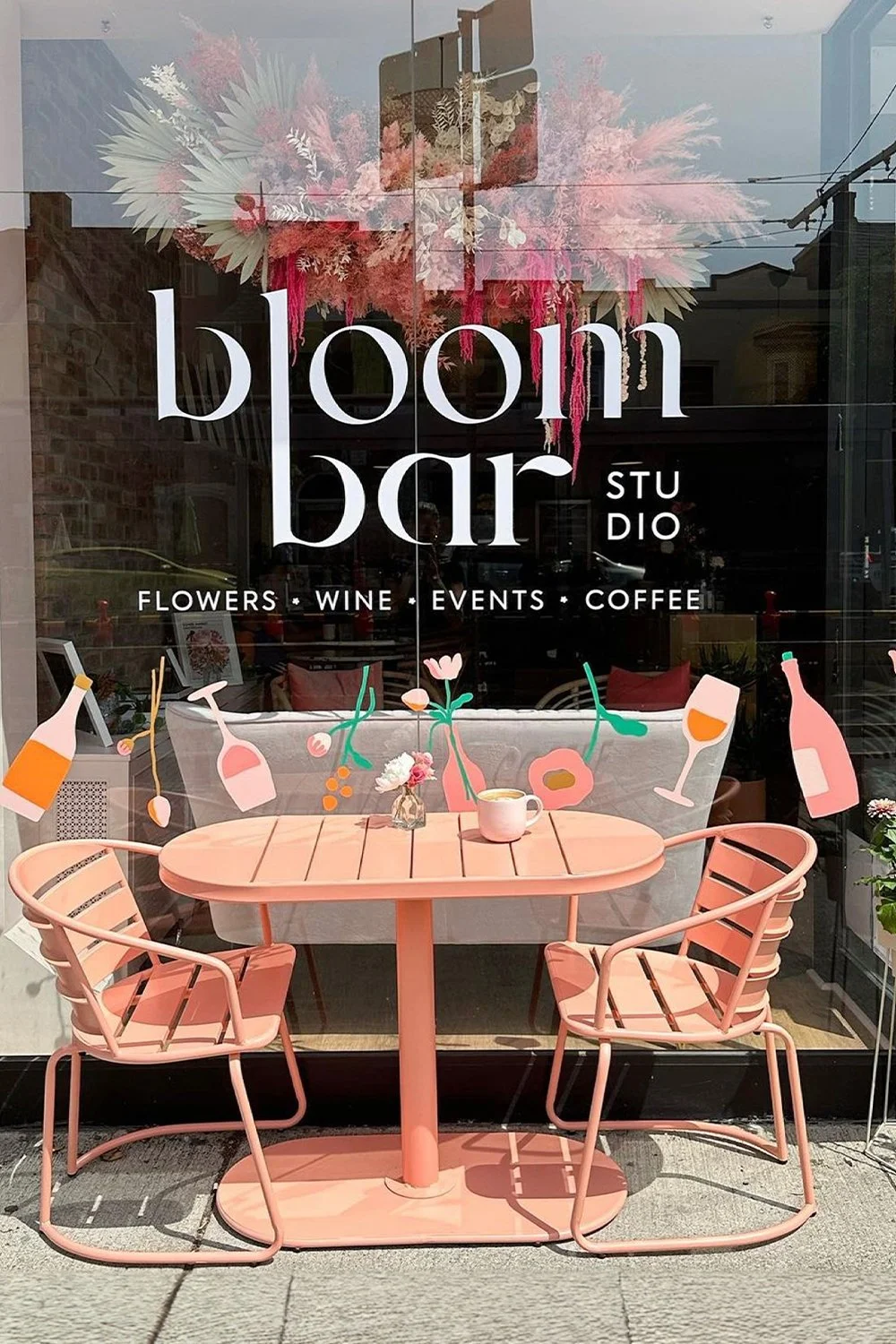 Florist Café Branding (Bloom Bar Studio) — Galerie Design Studio