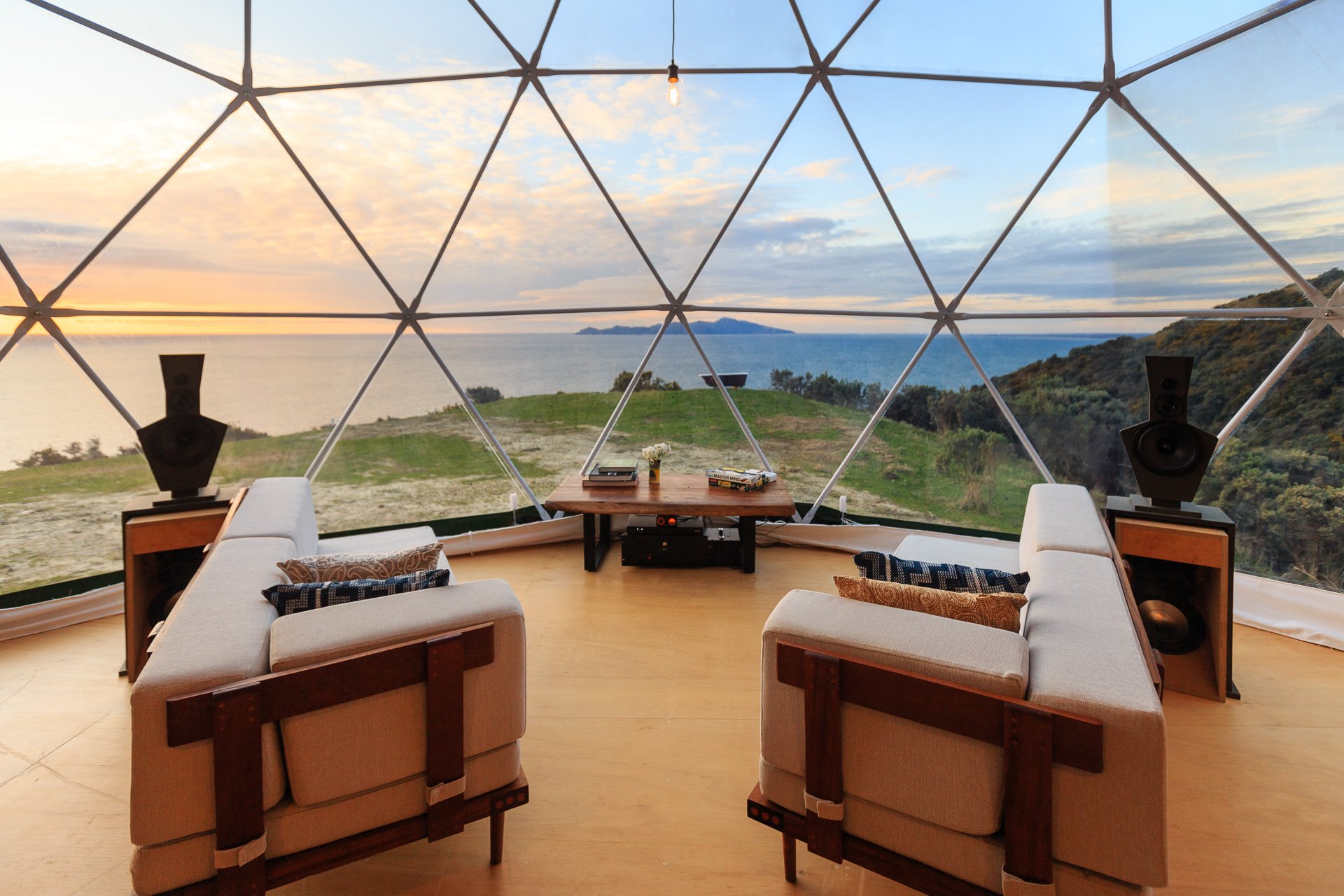 Unique accommodation — Escarpment Domes