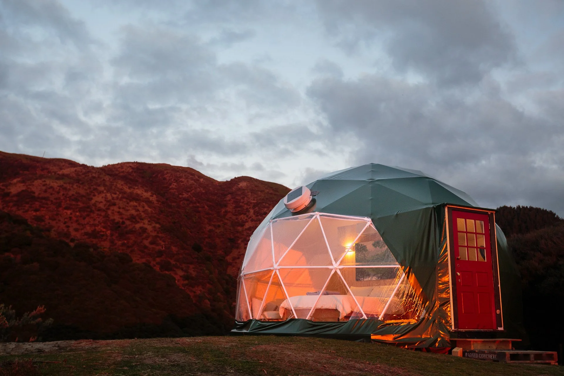Unique accommodation — Escarpment Domes