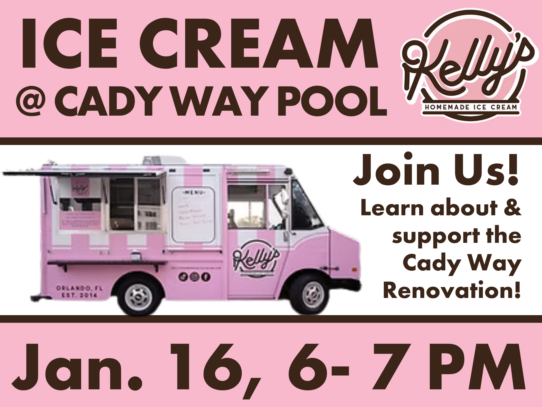 Jan 16: Ice Cream @ Cady Way — Blue Dolfins Foundation