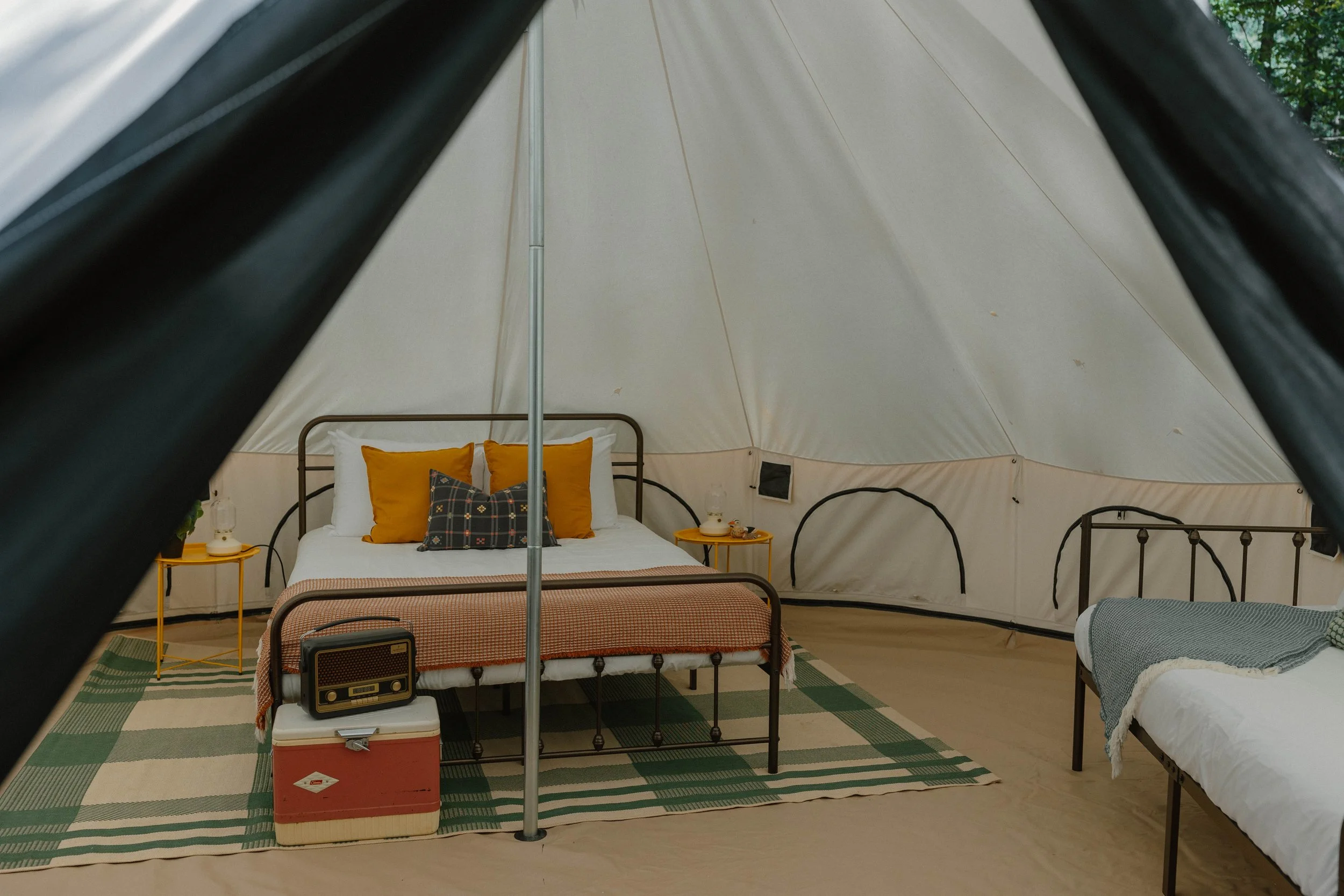 Bell Tents — Field Trip Glamping | Travelers Rest, SC