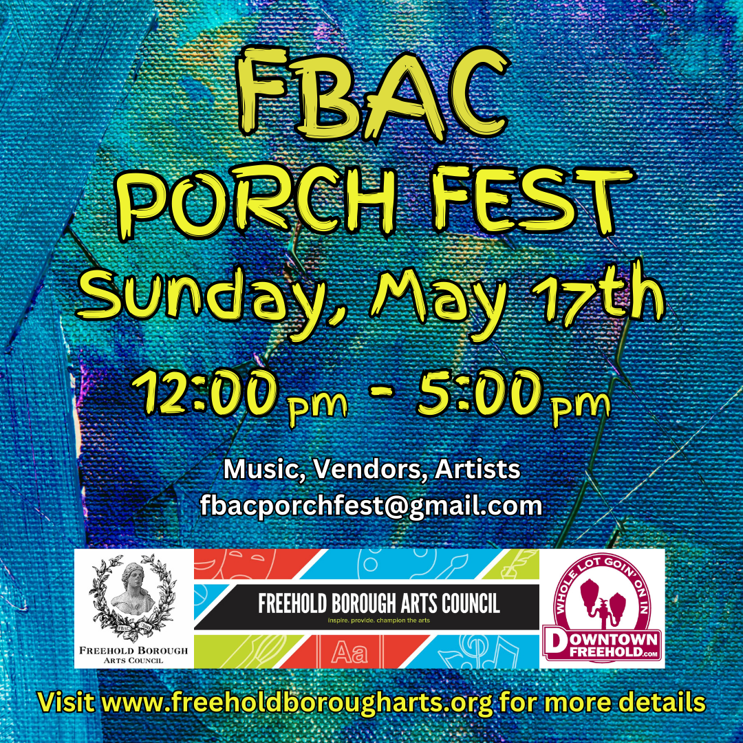 FBAC Porch Fest — Downtown Freehold