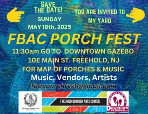 FBAC PorchFest — Downtown Freehold