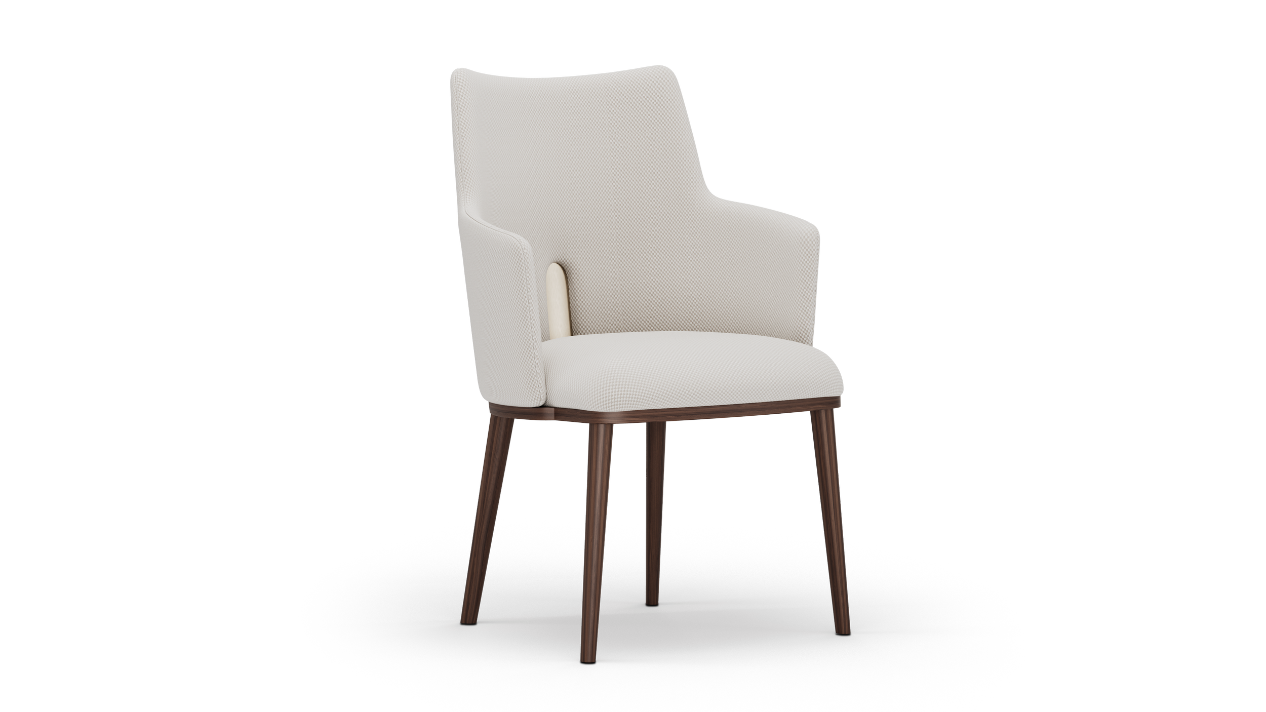 Luxurious Palmer Chair In Black Stained Oak And Brushed Brass - No Arms ...