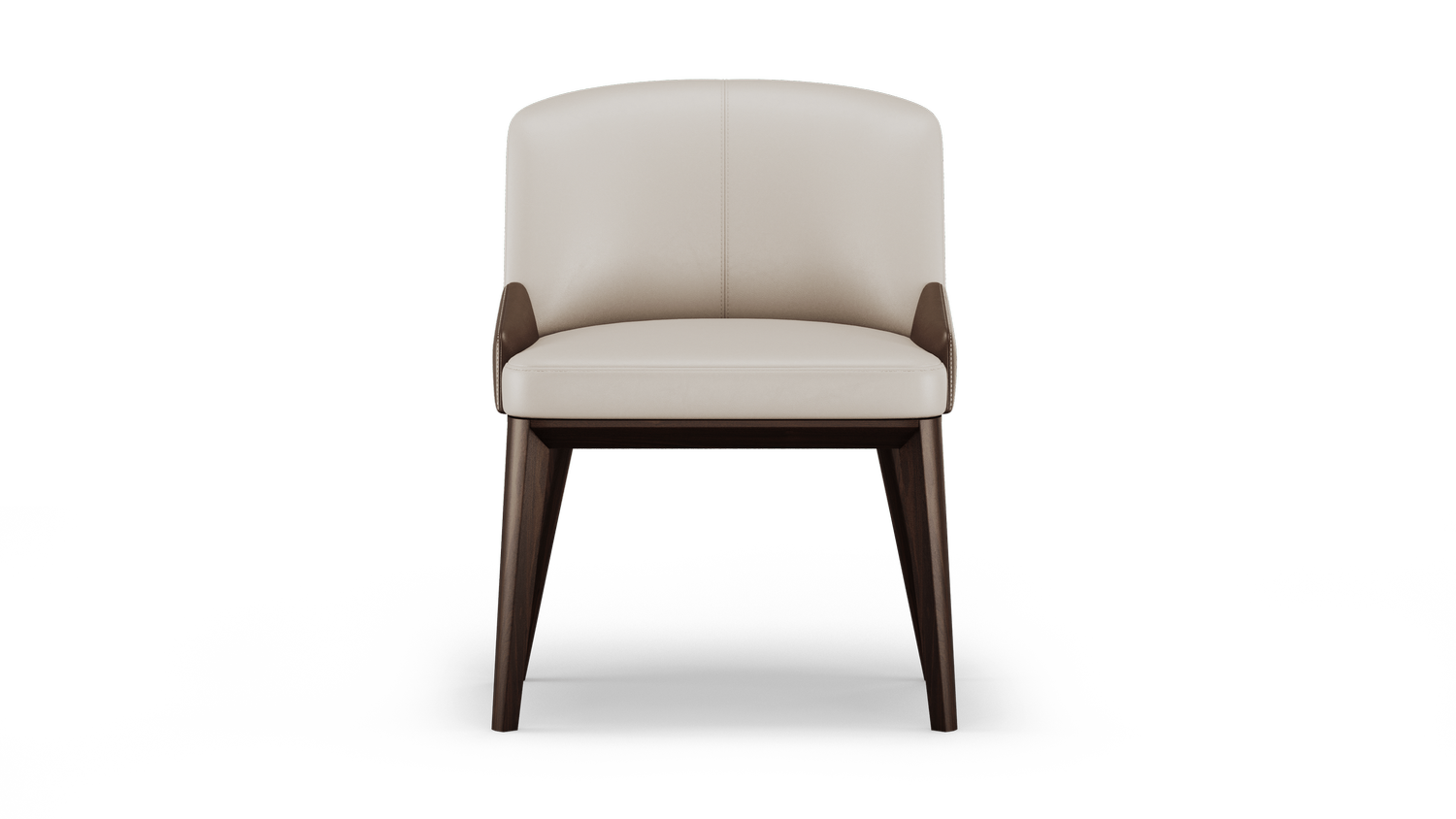 Luxurious Palmer Chair In Black Stained Oak And Brushed Brass - No Arms ...