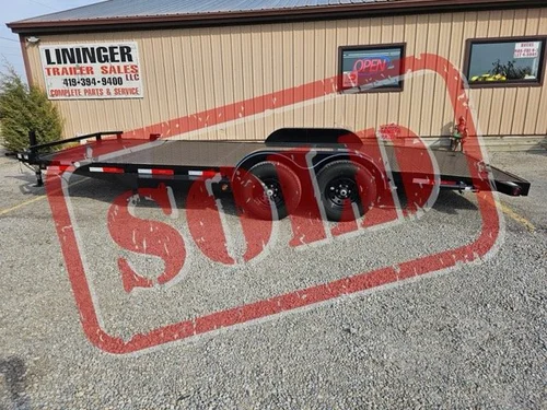 Top Hat 83"x20’ Heavy Duty All Steel Car Hauler — Lininger Trailer Sales