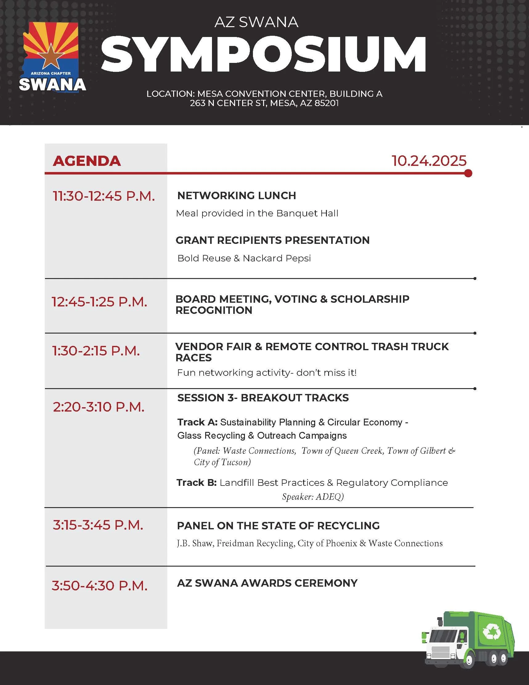 Annual Symposium — Arizona Chapter SWANA