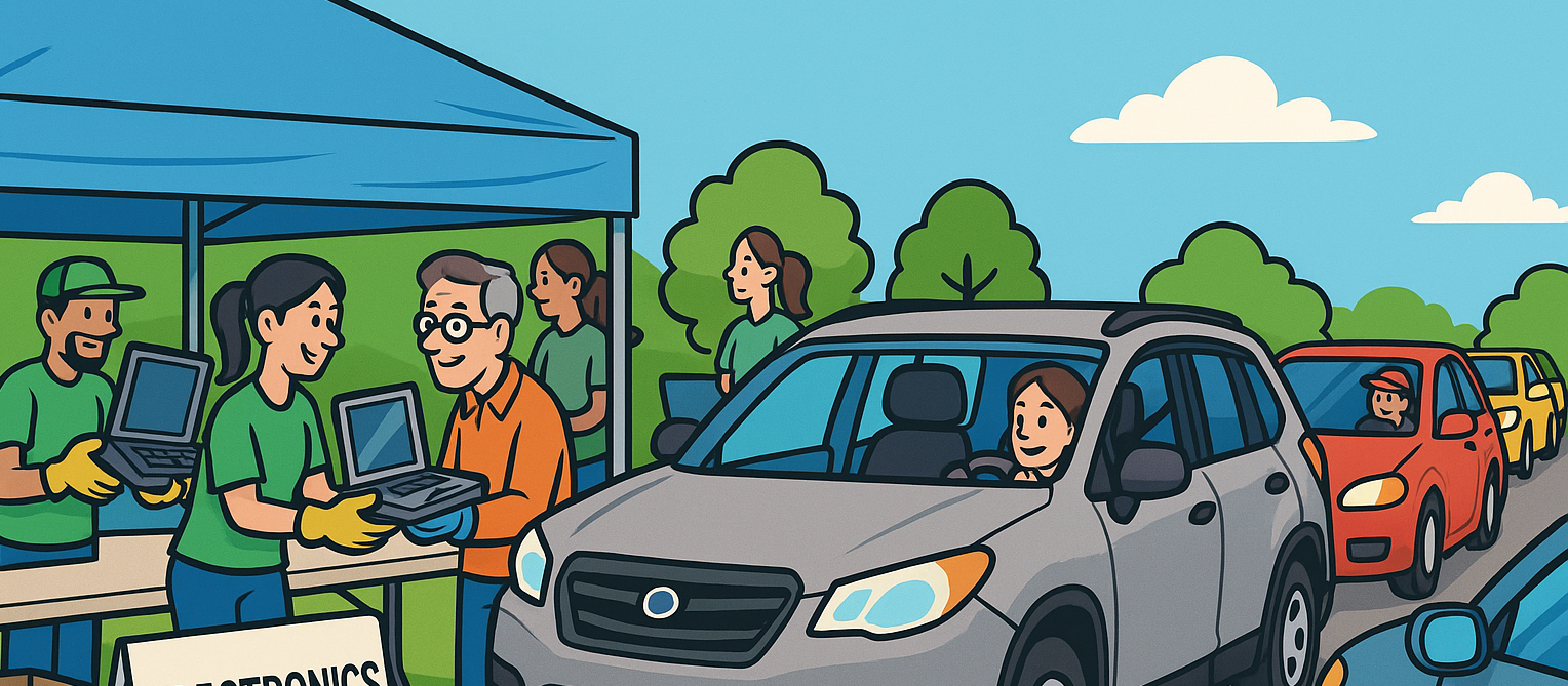Recycling Drive Events — FreeElectronicRecycling.com