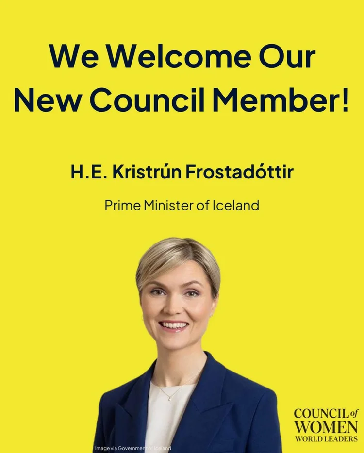 H.E. Kristrún Frostadóttir, Prime Minister of Iceland joins the Council ...