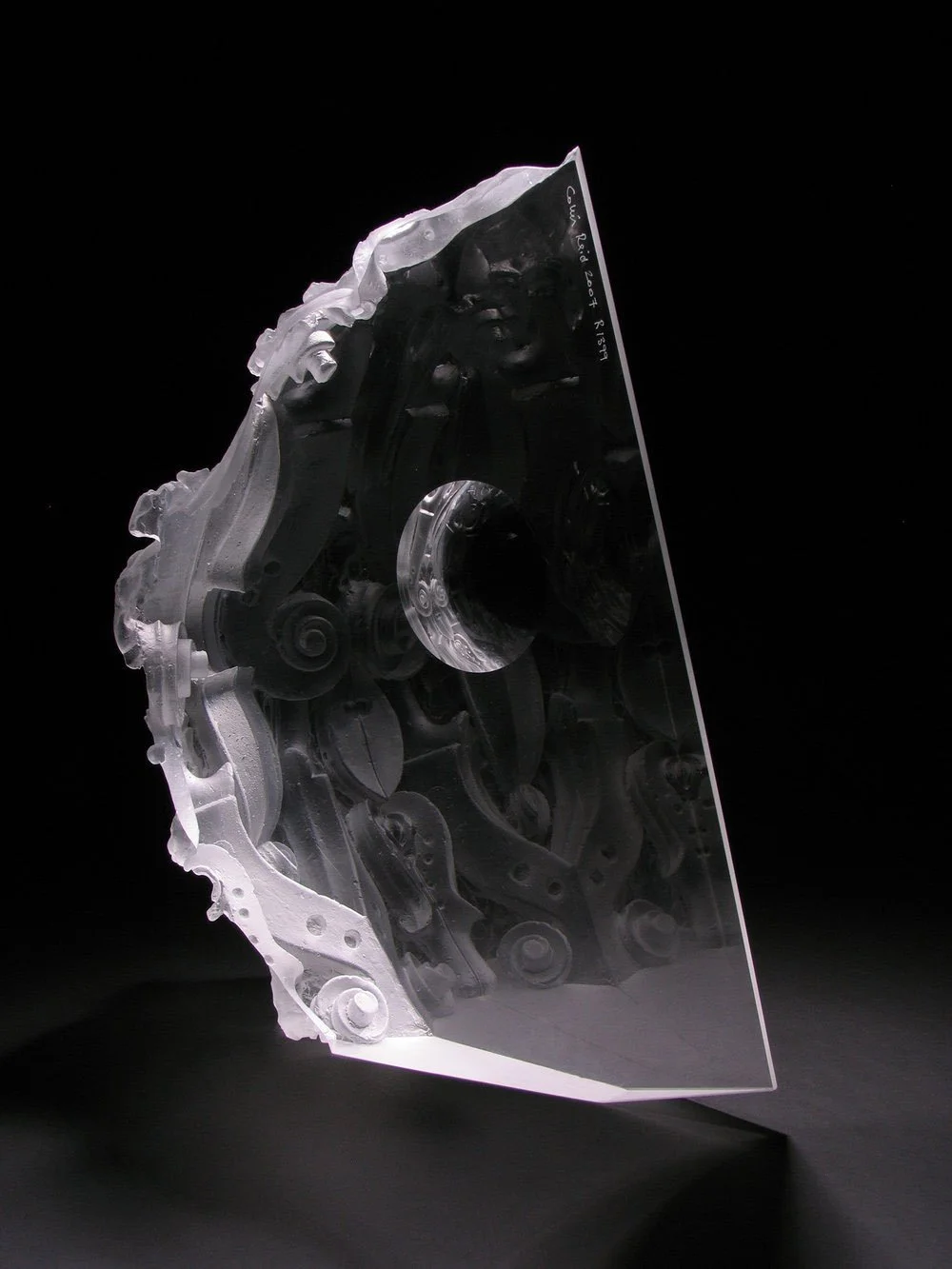 Optical Glass Artwork Before 2010 — Colin Reid Glass